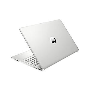 HP 2022 15.6" HD 250 nits Laptop Computer, 11th Gen Intel Core i3-1115G4 (Beats i5-1035G1), 8GB RAM, 256GB PCIe SSD, Intel UHD Graphics, 720p HD Camera, Windows 10 S, Silver, 32GB SnowBell USB Card