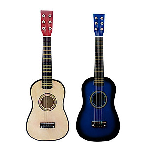Alipis Folk Acoustic Guitar Music Instrument 23 Inch 6- String Mini Guitar Classical Acoustic Guitar for Beginners Adult Music Lover
