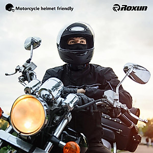 ROXUN Balaclava Ski Mask, Neck Gaiter Motorcycle Scarf, Summer Cooling UV Protector for Men/Women Black