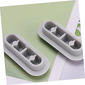 BUTIFULSIC 2pcs Toilet Seat Bumper Toilet Spacer for Bidet Bumpers Stick Pad Toilet Lid Cushioning Pad Bathroom Bumper Toilet Accessories Toilet Cover Seat Adhesive Toilet Padded Toilet Cover