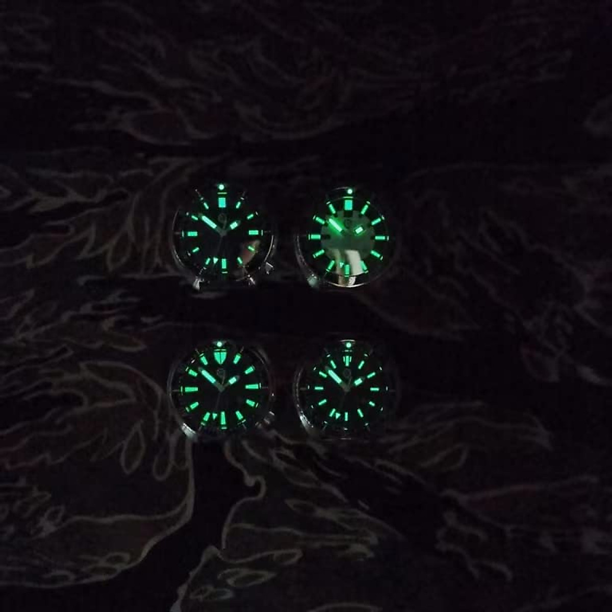 QM Diver 300M Mens WatchSwiss Swiss Movment Analog Stainless Steel Vintage Classcial Ceramic Bezel Saphire Glass 8022 (SM8022D)