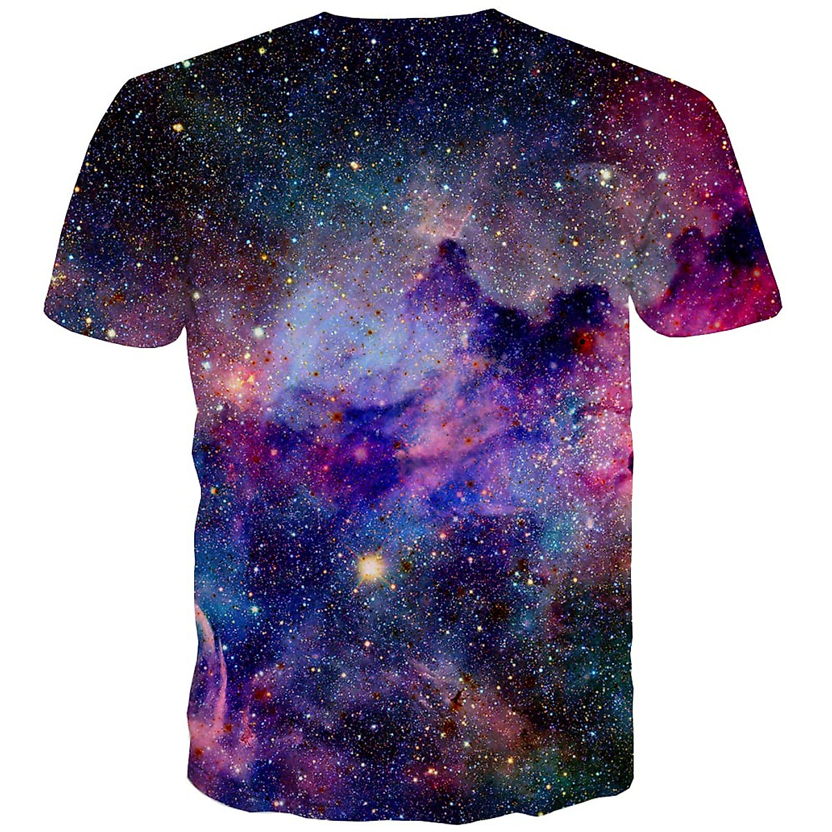 KYKU Galaxy T Shirt Universe T-Shirt Space T Shirts for Men Nebula Tshirts 3D Tee (XXX-Large)