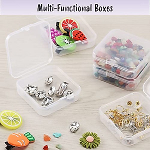 Mr. Pen- Small Plastic Containers, Clear, 12 pcs, Small Bead Organizer, Small Containers for Organizing, Bead Containers, Small Plastic Box, Mini Containers, Small Plastic Storage Containers.