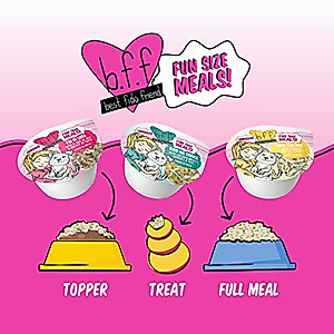 Weruva Best Fido Friend Fun Size Meals for Dogs, Fun Size Sampler Variety Pack, 2.75oz Cup (Pack of 8)