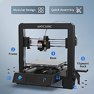 ANYCUBIC Mega Pro 3D Printer, 4th Gen 3D Printing & Laser Engraving 2 in 1 Filament FDM 3D Printer with Smart Auxiliary Leveling, Printing Size 8.27'' x 8.27'' x 8.07'' & Engraving Size 8.67'' x 5.5''