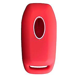 Ford Fusion Key Fob Cover：Key Shell Fit for Ford Fusion Keyless Remote Case Replacement 2013 2014 2015 2016 | |n5fa08taa 164r7986 (Red)