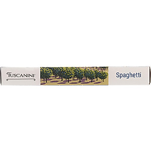 Tuscanini Authentic Italian Spaghetti Pasta Noodles, 16oz (4 Pack) Made with Premium Durum Wheat