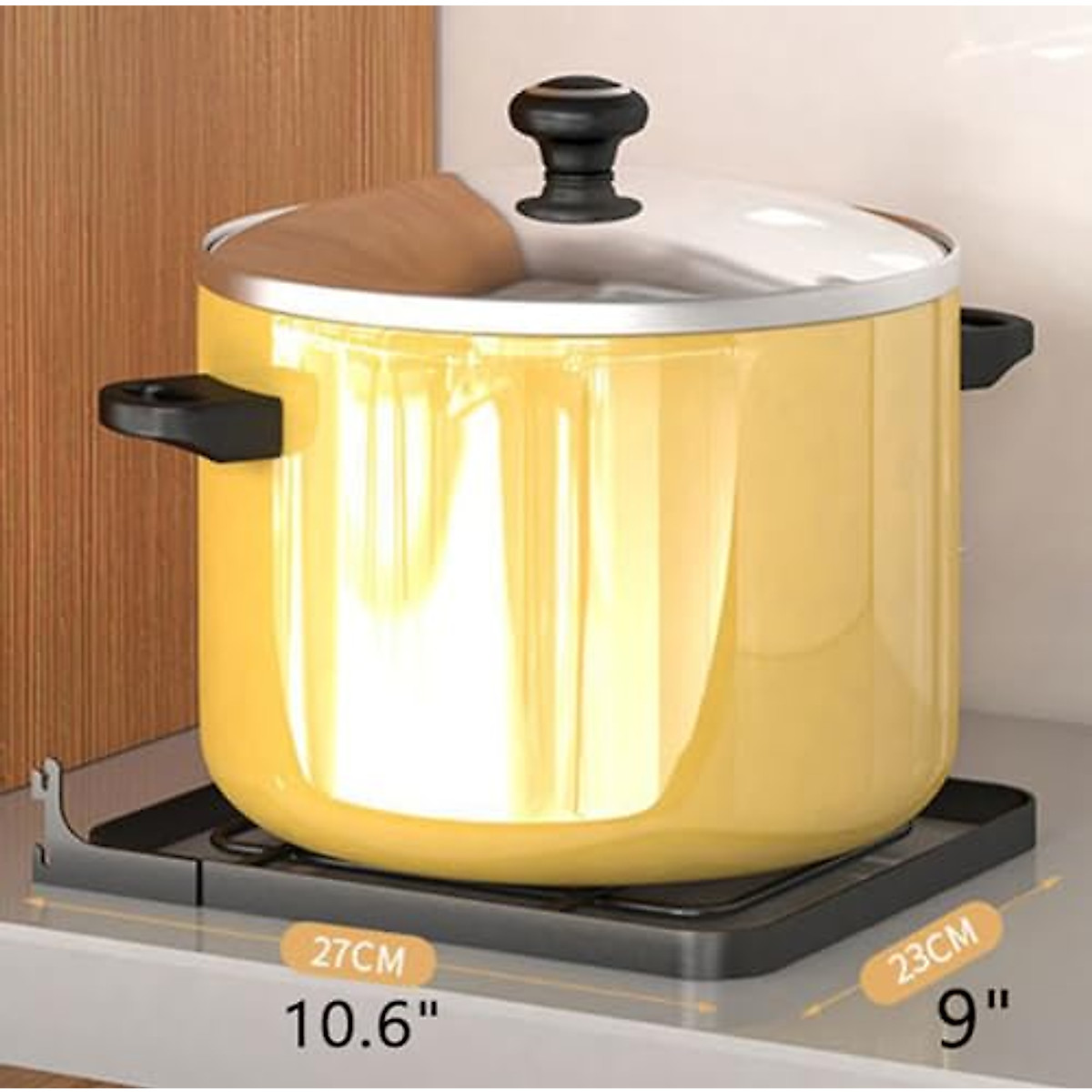 Pots and Pans Organiser Under Sink Storage Adjustable Height,Bathroom Countertop Storage Drawer Rack,for Kitchen Laundry Room Cabinet Basket