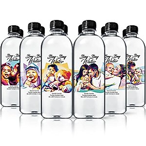 Bay Bay Water - Purified Distilled Water for Babies - 16.9 oz. - Use for Everyday Drinking, Infant Formula, Milk, and Baby Cereal - BPA Free - No Fluoride, Phosphate - Prevent Mineral Overload (16.9 Fl Oz (Pack of 12))