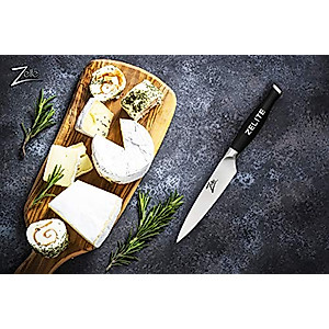 Zelite Infinity Utility Knife Kitchen, 5 Inch Kitchen Knife, Chef's Knives, Chopping Knife, Kitchen Utility Knife, Vegetable Knife - German High Carbon Stainless Steel - Razor Sharp Kitchen Knife