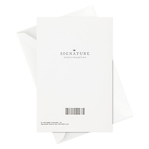 Hallmark Signature Congratulations Card for Graduation (Champagne)