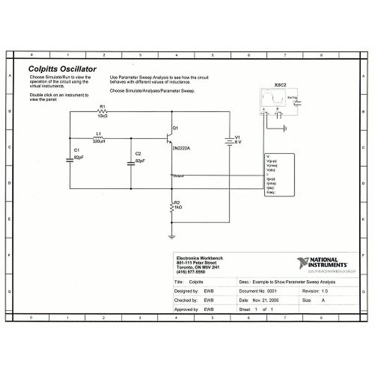 NI Multisim 11 (Student Edition) Plus Electronics Workbench Tutorial