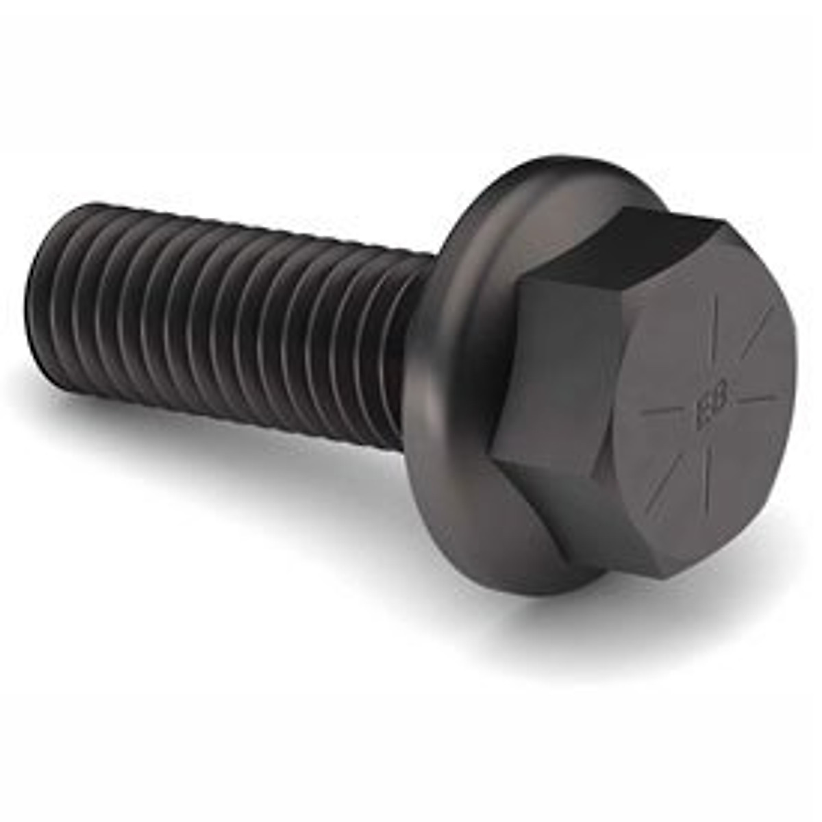 5/8"-11x2 (FT) Indented Hex Flange Screw (Frame Bolt) Grade 8, Black Phos & Oil (inch) (Quantity: 120)