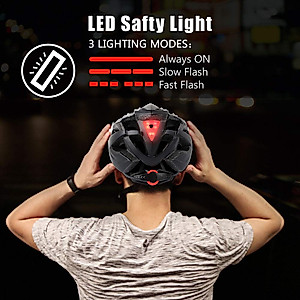 Basecamp Bike Helmet Men Women B10 (Black) + B19 (Black)