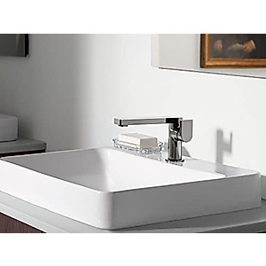 KOHLER Composed K-73167-4-CP Single Handle Single Hole Bathroom Sink Faucet with Metal Drain Assembly in Polished Chrome