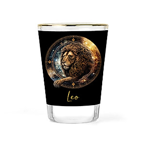 Zodiac Shot Glasses - Horoscope Gift - Aries, Taurus, Gemini, Cancer, Leo, Virgo, Libra, Scorpio, Sagittarius, Capricorn, Aquarius, Pisces