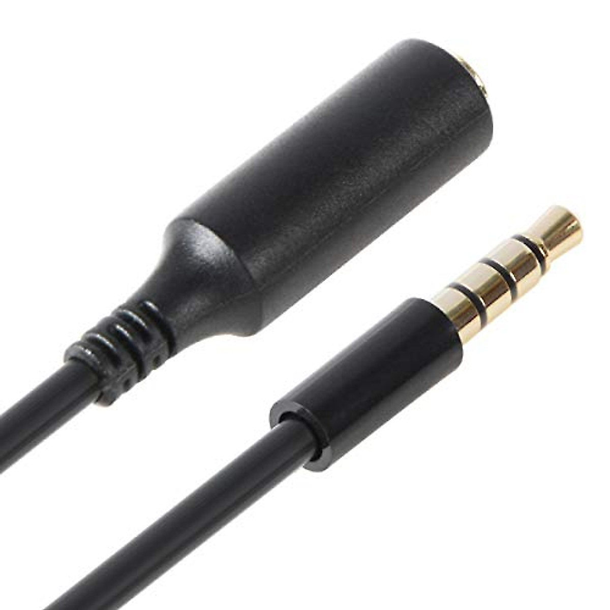 3-Pack AUX Headphone 3.5mm Extension Cable - Male to Female Extender Audio Auxiliary Jack Adapter Wire Cord Plug Connector for iPhone iPod iPad, Smartphone Tablet, Home Car Speaker System (3 INCH)