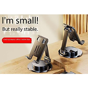 Tablet and Phone Holder Mount Tablet Holder for Table and Desk Compatible with Samsung Galaxy Tab A S Series All 7-10 inches Tablet (All Tablet tand Phones)
