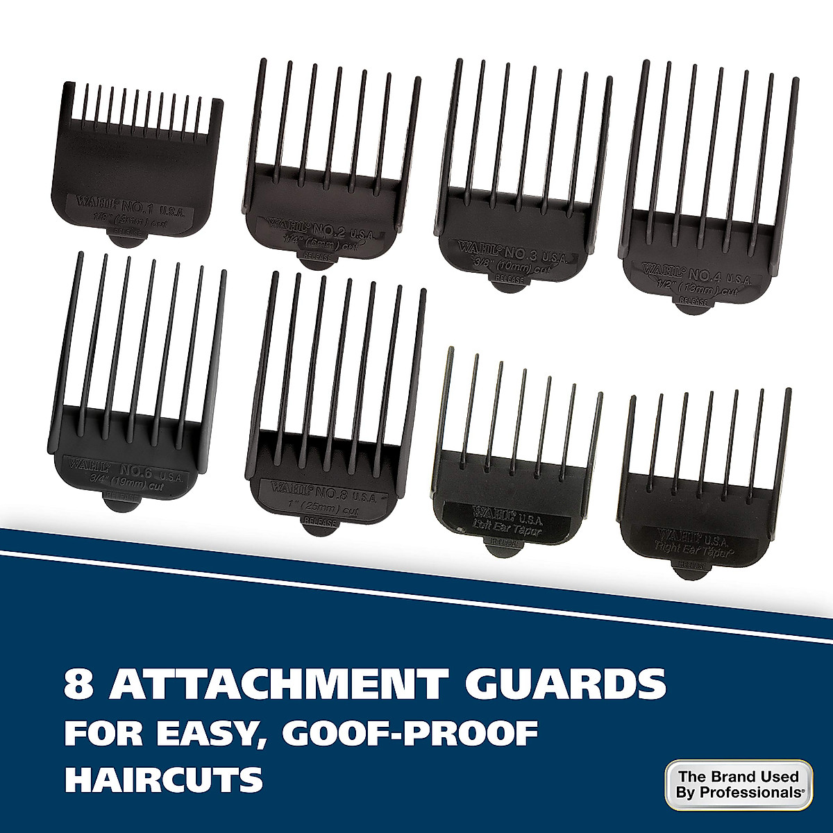 Wahl Clipper Corp Pro 14 Piece Styling Kit with Hair Clipper and Beard Trimmer for Total Body Grooming - Model 79450, Chrome