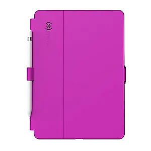 Speck Products StyleFolio iPad Case (2019/2020), It's A Vibe Violet/Slate Grey