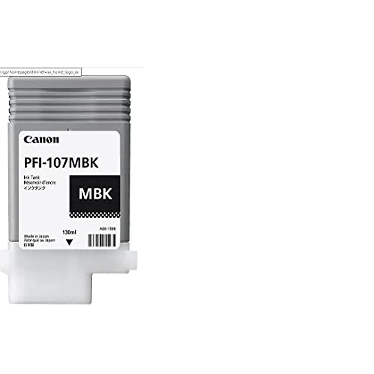 Canon PFI-107MBK Ink Matte black, 130ml, 6704B001 (Standard capacity)