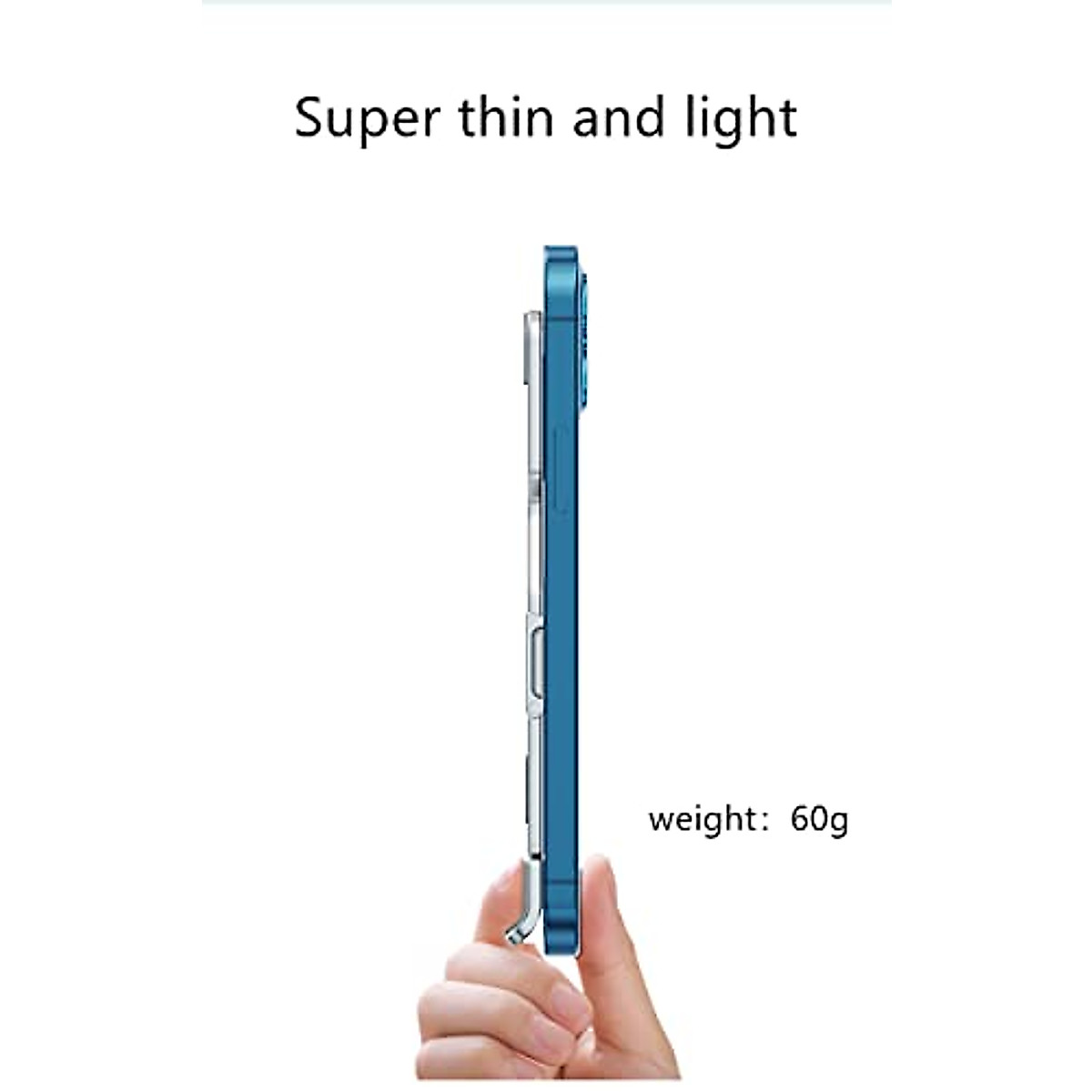 Cell Phone Stand, Fully Foldable,Aluminum Phone Stand with Non-Slip Anti-Scratch Pad Portable Ultra-Thin Phone Holder.Compatible with iPhone, iPad, Nintendo Switch, Tablets (7-13), All Phones Grey