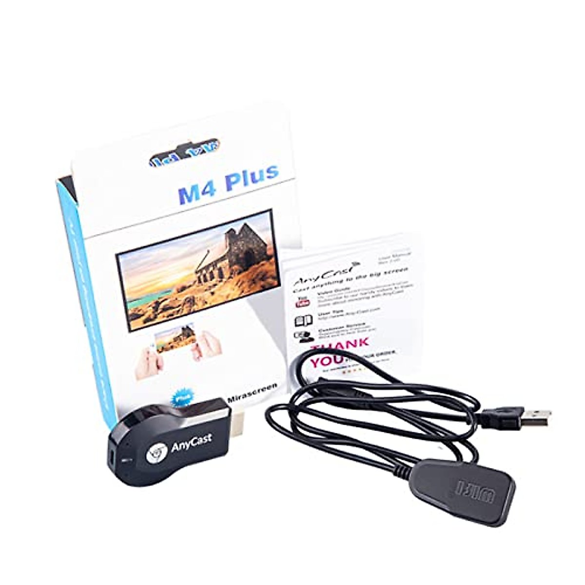 4K HDMI Wireless WiFi Display Dongle Adapter, 2.4G Wireless Screen Share Display Receiver, Support iOS/Android/Windows/Mac/PC/MacOS to TV/Projector/Monitor, Miracast, DLNA, Airplay