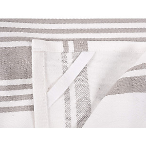 KAF Home Kitchen Towels, Set of 4 Absorbent, Durable and Soft Towels | Perfect for Kitchen Messes and Drying Dishes, 18 x 28 – Inches, Drizzle, Small