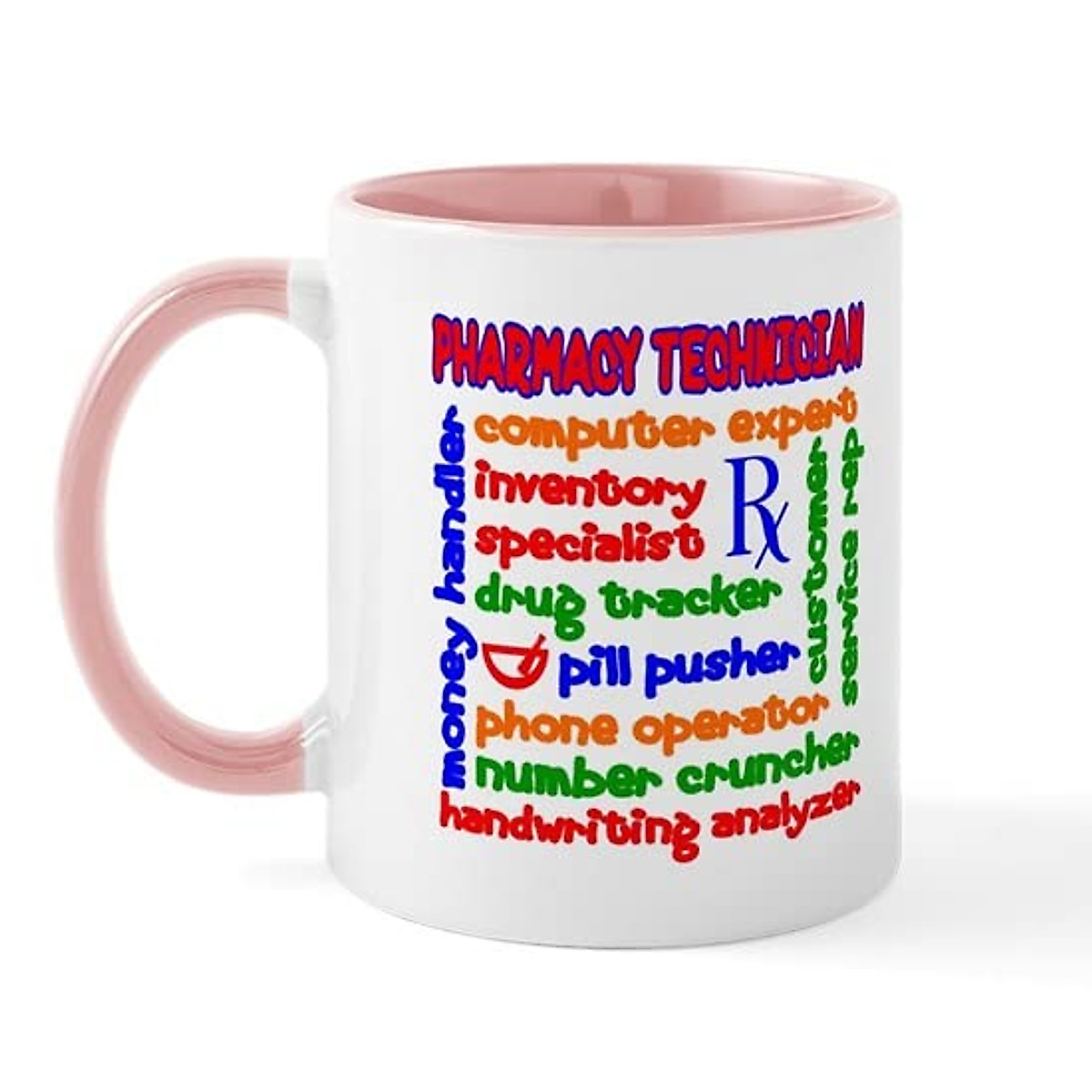 CafePress Pharmacy Technician Mug Ceramic Coffee Mug, Tea Cup 11 oz