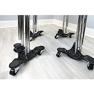 Shepherd Hardware Move-It 9442 12-Inch Steel Tri-Dolly, 300-lb Load Capacity, 12 Inch, Black