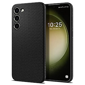 Spigen Liquid Air Designed for Galaxy S23 Case (2023) - Matte Black