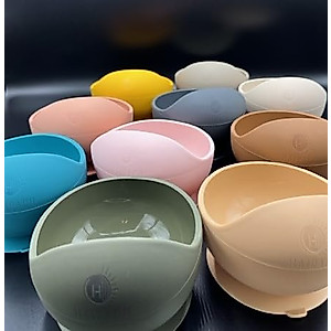 Hairaco Non-Slip Suction Hair Color Bowl (Mushroom)