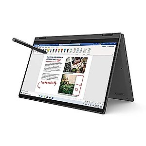 Latest Lenovo IdeaPad Flex 5 15IIL05 2 in 1 Laptop 15.6" FHD (1920 x 1080) IPS Touchscreen Intel 4-Core i7-1065G7 (1.3/3.9 GHz) 16GB DDR4 RAM 1TB PCIe SSD Fingerprint Win 10 Home - Graphite Grey