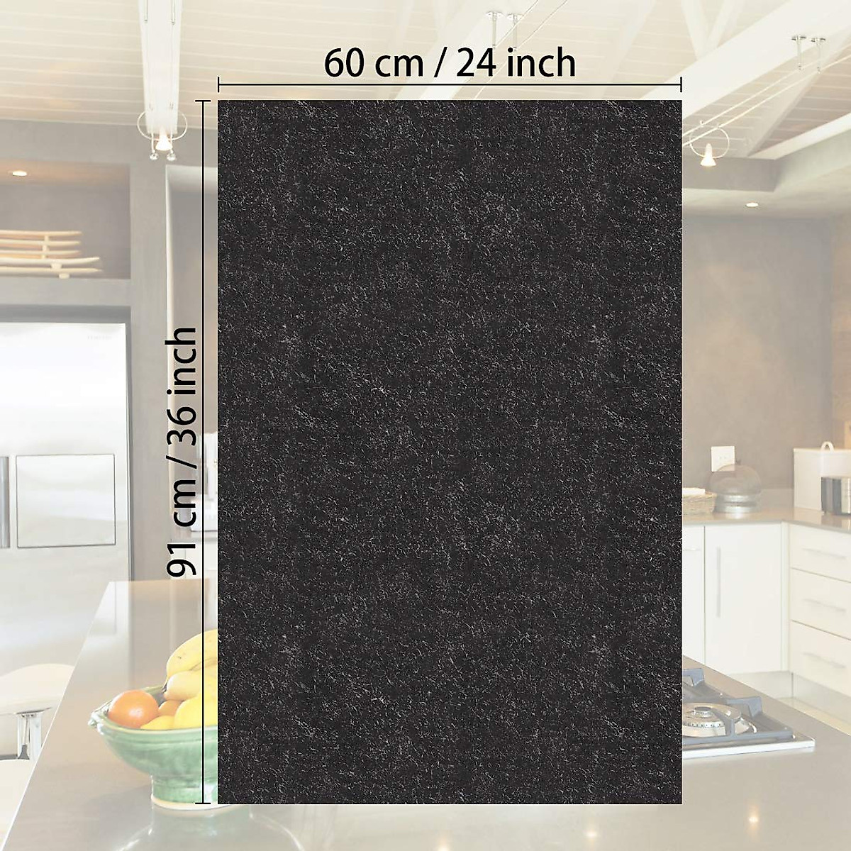 Under The Sink Mat (36" x 24") Premium Shelf Liner, Cabinet Mat – Absorbent/Waterproof – Protects Cabinets,Kitchen Tray Drip,Cabinet Liner (24''*36")