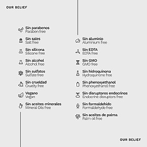 Be Honest Collection For Optimal Hair Health - Rich in vitamins and antioxidants | Shampoo 16oz + Conditioner 16oz + Leave-In 8oz | Experience your hair frizz-free and loose