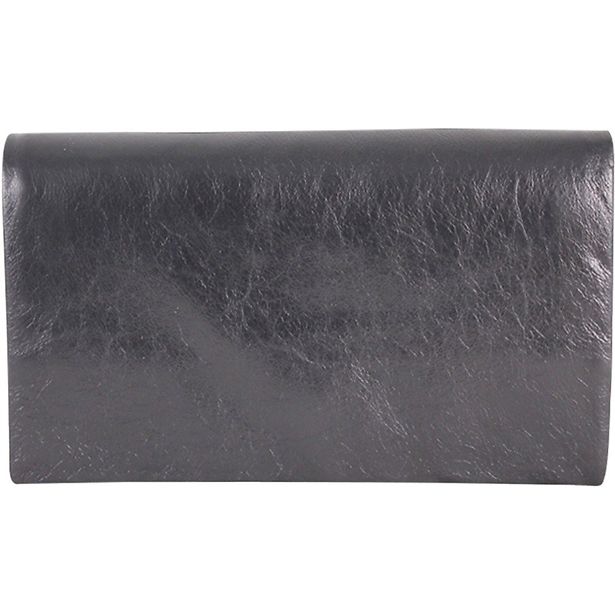 Latico Leathers Eloise Wallet Clutch, Full-Grain Leather, Black