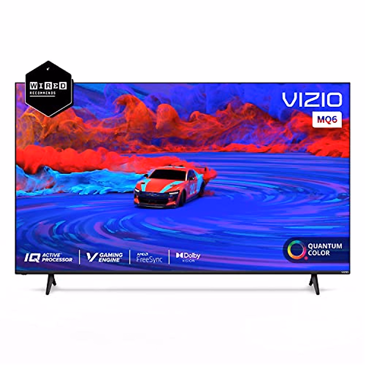 VIZIO 65-Inch M-Series Quantum 4K UHD LED HDR Smart TV with Apple AirPlay and Chromecast Built-in, Dolby Vision, HDR10+, HDMI 2.1, Variable Refresh Rate, M65Q6-J09, 2021 Model (Renewed)