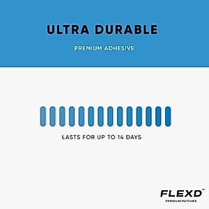 Flexd - Freestyle Waterproof Sensor Covers for Libre 2 & 3 - (25 Pcs) - Libre 3 Sensor Covers - CGM Adhesive Patches - (Round - Tan)