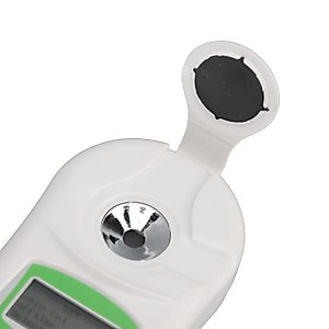 Jeanoko 0鈥?2锛?Brix Meter Refractometer Portable Handheld Brix Reader Tester with ATC Tester High Accuracy Sugar Meter for Fruit Beverage Sugar Content Measuring