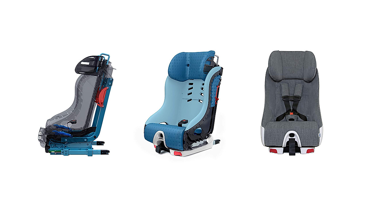 Clek Foonf Convertible Car Seat with Safe Recline & Adjustable Headrest