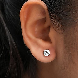 HAXIYA Tennis Necklace Set for Women Crystal Bracelet Diamond Earrings Wedding Jewelry for Bride Sterling Silver Jewelry Sets Pack of 3