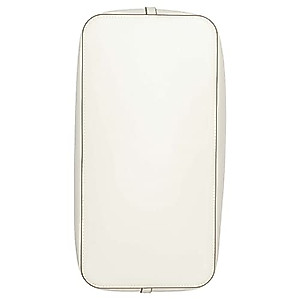 Calvin Klein Gabrianna Novelty North/South Key Item Tote, Cherub White Mixed