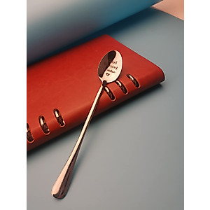 Gift for Grandma Grandmother from Grandson Granddaughter Good Morning Grandma Spoon for Grandmom Grandmama Mothers Day Birthday Gifts for Grandmommy Nana Coffee Spoons