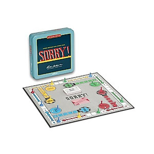 WS Game Company Sorry! Nostalgia Edition Board Game in Collectible Tin