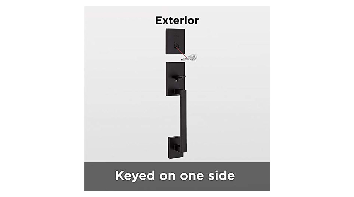 Kwikset San Clemente Matte Black Deadbolt - SmartKey Security