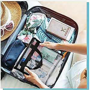 4 Pcs Mesh Shower Caddy 10.2 x 9.8 Inch Quick Dry Shower Bag with Zipper Black Travel Gym Shower Caddy Tote Portable Toiletry and Bath Organizer Mesh Caddy Bag for College Dorm, Beach, Camp, Swim