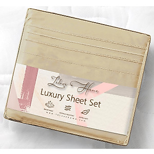Leluxe Home Twin Sheets Set of 3-100% Microfiber Twin Size Sheets with Extra Soft and Wrinkle Free Sheet Set with Deep Pockets