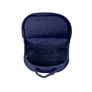 Yazzii Oval Sewing Box - Portable & Multipurpose Storage Bag Organizer - Sewing Supplies Organizer for Thread Spools, Needles, Beads, Embroidery Floss, Fabric Pieces & More!