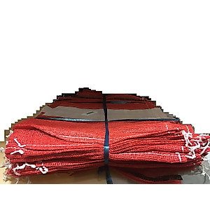 Garden Trends Banded 18" x 30" Mesh Bags - Produce, Harvest, and Firewood Bags (100)