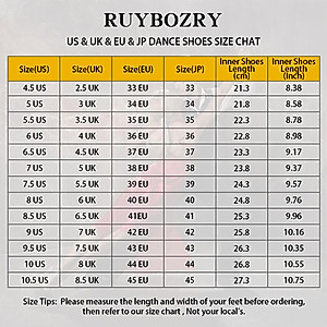 RUYBOZRY Women's Latin Dance Shoes Salsa Ballroom Performance Professional Practice Dancing Shoes, 802QB-7.5,Brown,US 9